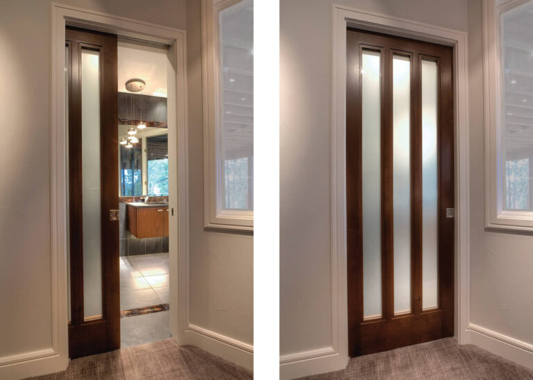 Stylish + Practical Pocket Doors - Sun Mountain